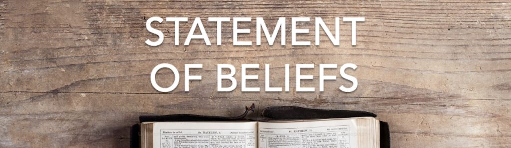 Statement of Beliefs | Église Réalité